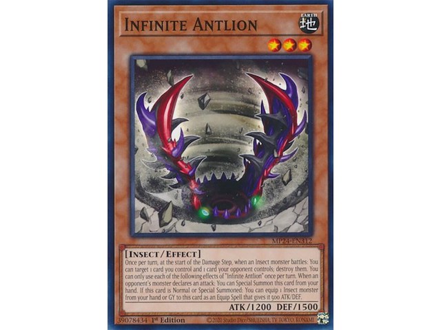 Yu-Gi-Oh! Infinite Antlion MP24-EN312