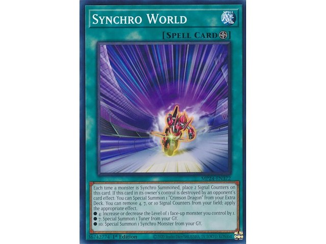 Yu-Gi-Oh! Synchro World MP24-EN372