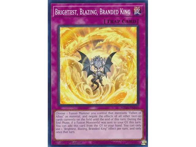 Yu-Gi-Oh! Brightest, Blazing, Branded King MP24-EN350