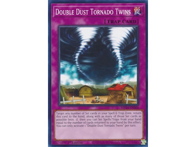 Yu-Gi-Oh! Double Dust Tornado Twins MP24-EN306