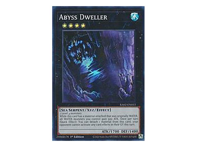 Yu-Gi-Oh! Abyss Dweller - RA02-EN033