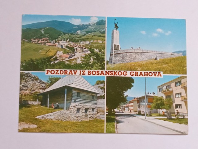 Bosansko Grahovo - Spomenik - Bosna - Putovala -