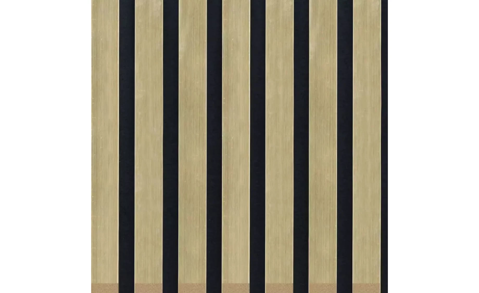 Lamelna ploča MDF/filc zlatno žute boje 2.1x30x265cm