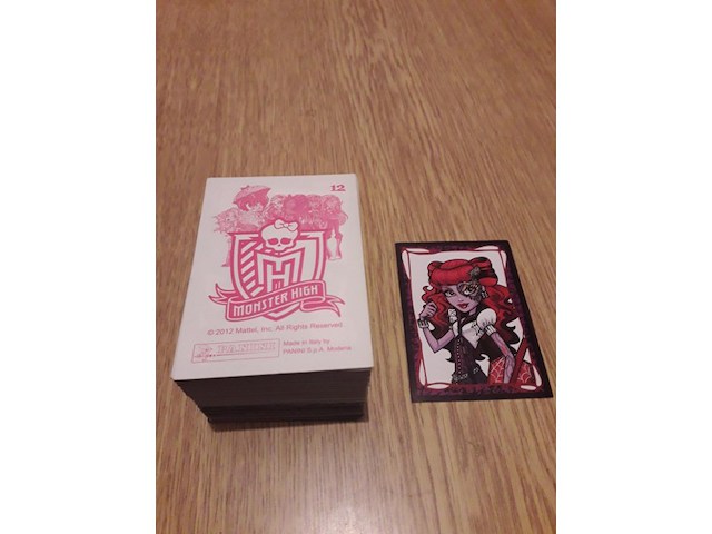 Spec. Monster High (Panini) 15 razlicitih slicica