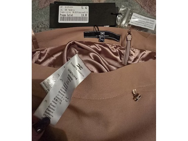 ELISABETTA FRANCHI original ekskluzivna suknja IT42 S-M