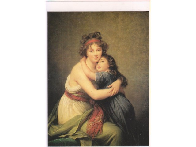 BRUN / Madame Vigee-Le Brun et sa fille, 1789