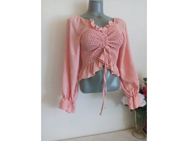 Nov Elles roze croptop S