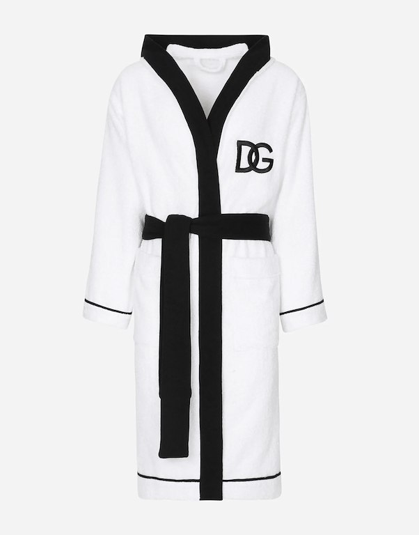 Dolce&Gabbana’s Bath Robe in Terry Cotton – Bademantil (Size: L)