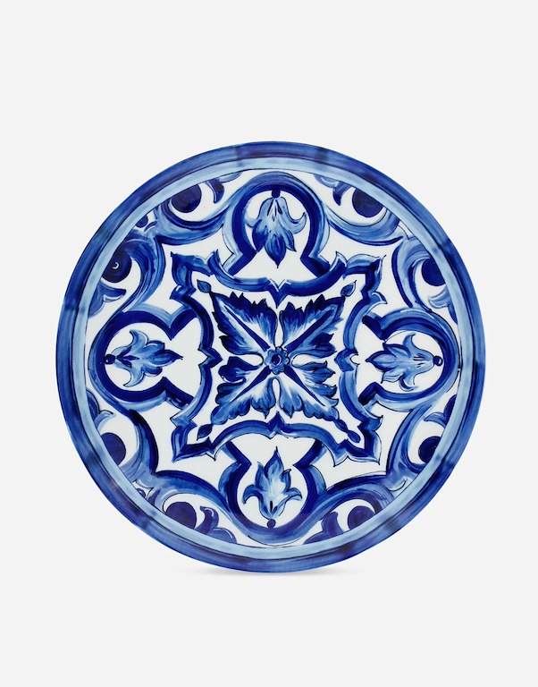 Dolce&Gabbana’s Blu Mediterraneo Porcelain Charger Plate – Tanjir