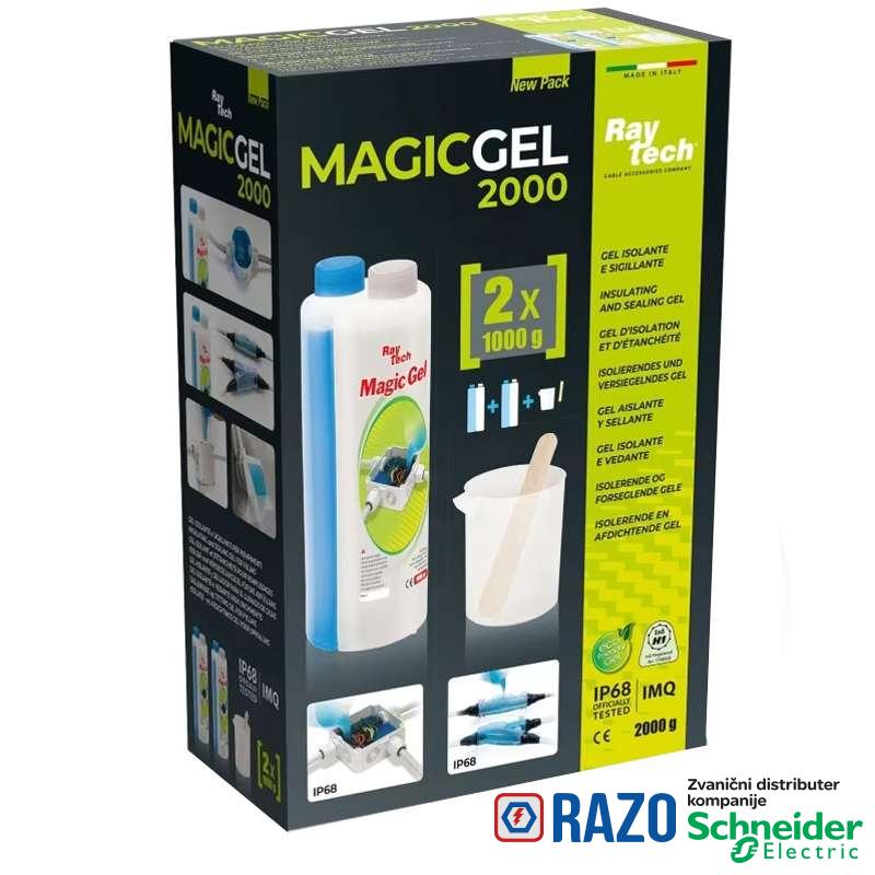 Magic gel 2000 dvokomponentna masa za livenje