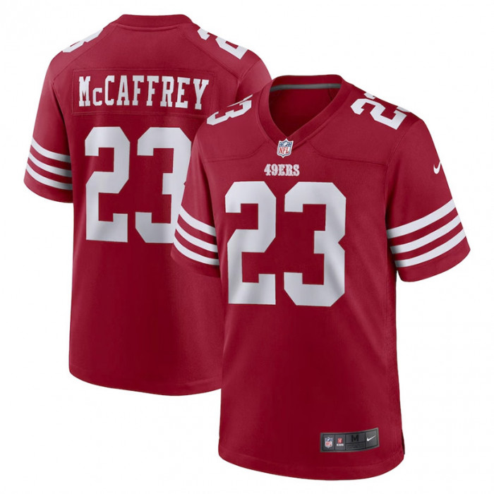 Christian Mccaffrey 23 San Francisco 49ers Nike Home Game dres