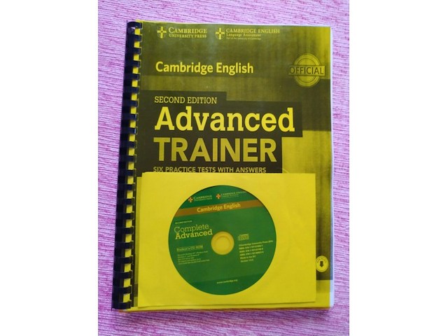 CAMBRIDGE ENGLISH Advanced trainer sa diskom