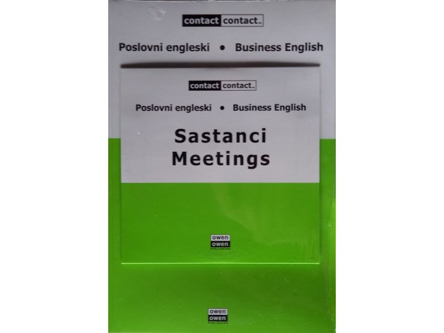 SASTANCI : POSLOVNI ENGLESKI - MEETINGS BUSINESS EN+ CD