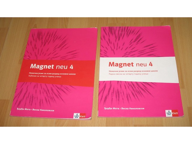 8. MAGNET NEU 4 KLET UDZBENIK + RADNA SVESKA