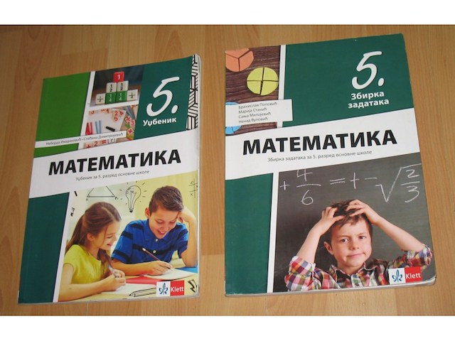 5. MATEMATIKA 5 KLET UDZBENIK + ZBIRKA