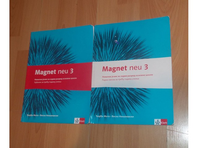 7. MAGNET NEU 3 KLET UDZBENIK + RADNA SVESKA