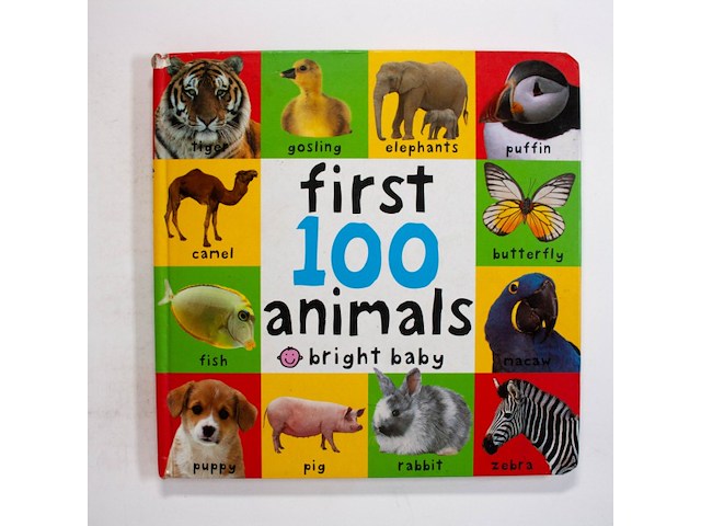 First 100 animals, bright baby