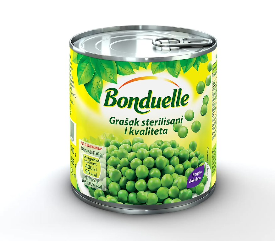 Bonduelle Grašak u konzervi, 400 g