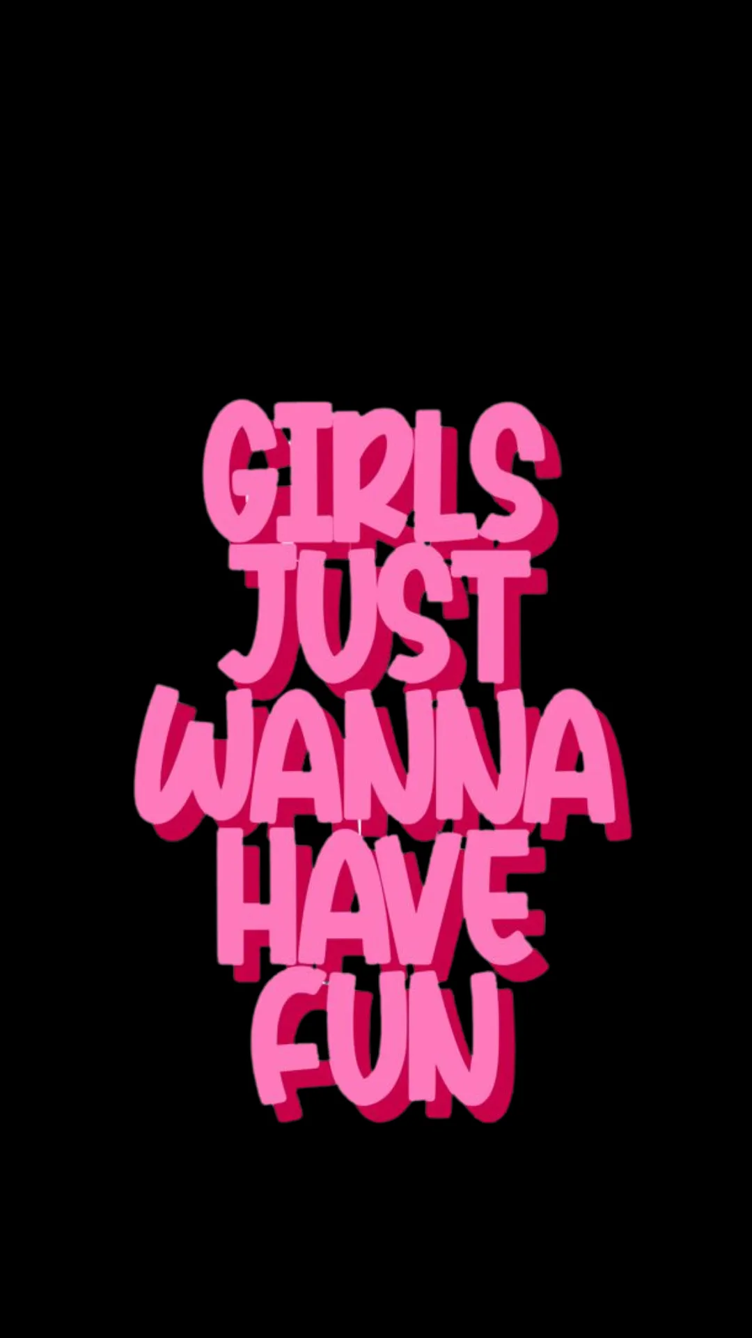 Girls just wanna have fun providna pozadina