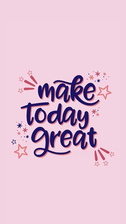 Make today great