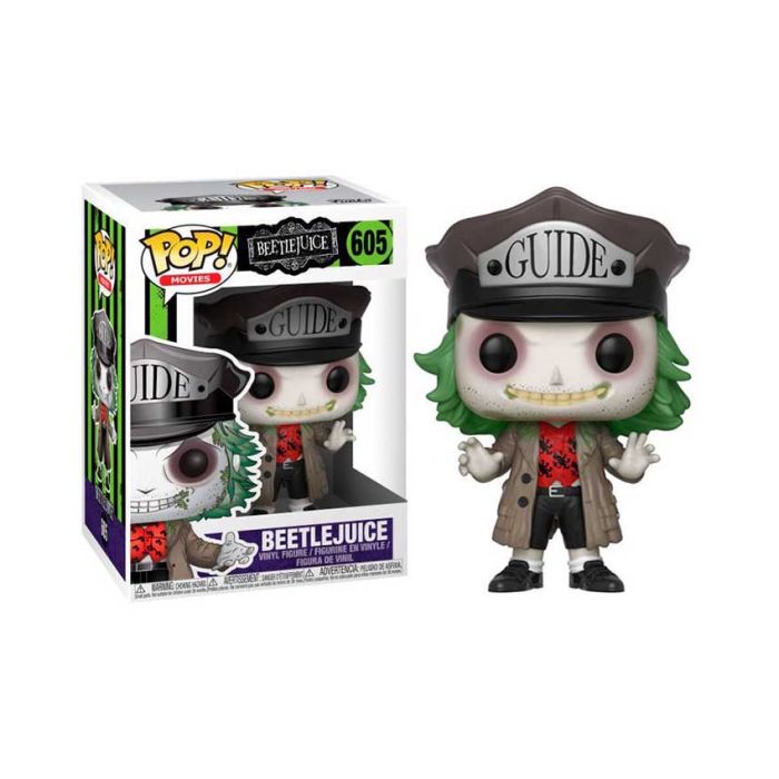 Figura Funko POP! Movies: Beetlejuice With Guide Hat