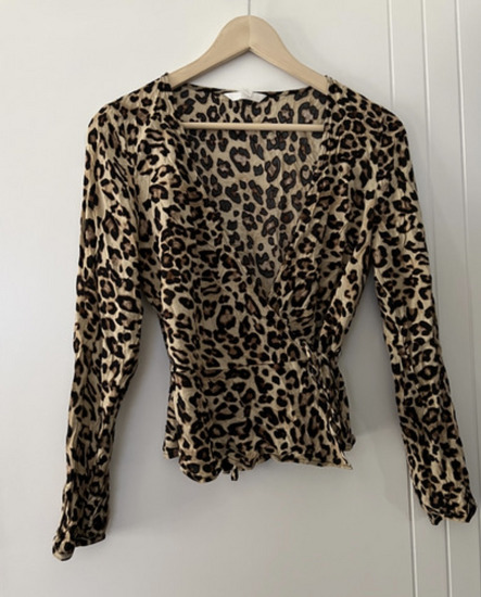 Hm leopard bluza na preklop