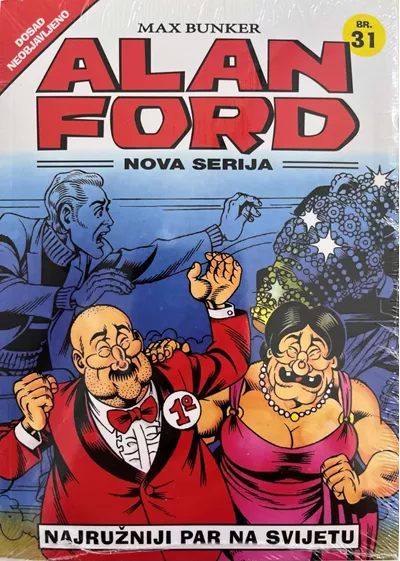 Color Media International Alan Ford nova serija 31 - Najružniji par na svetu