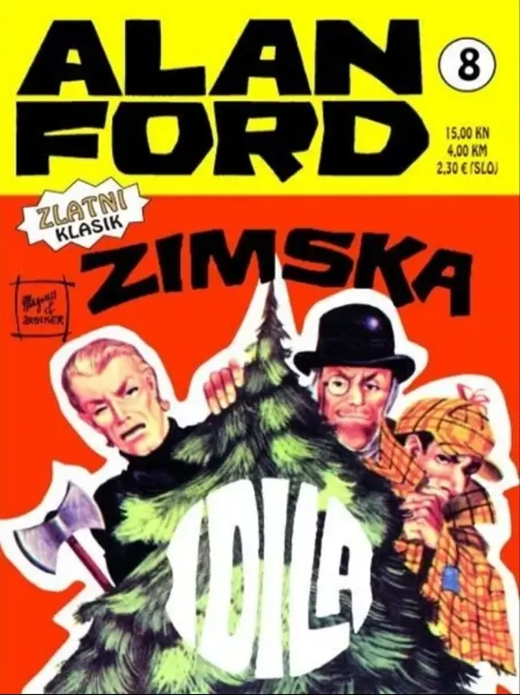 Alan Ford ALAN FORD 8 - ZIMSKA IDILA