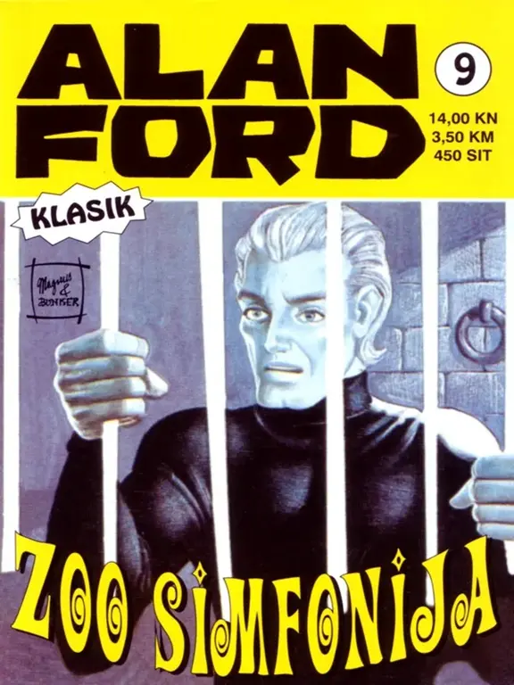 Alan Ford ALAN FORD 9 - ZOO Simfonija