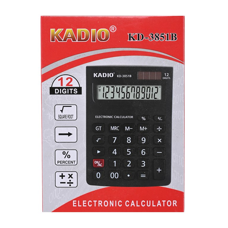 Kadio Kalkulator KD-3851B