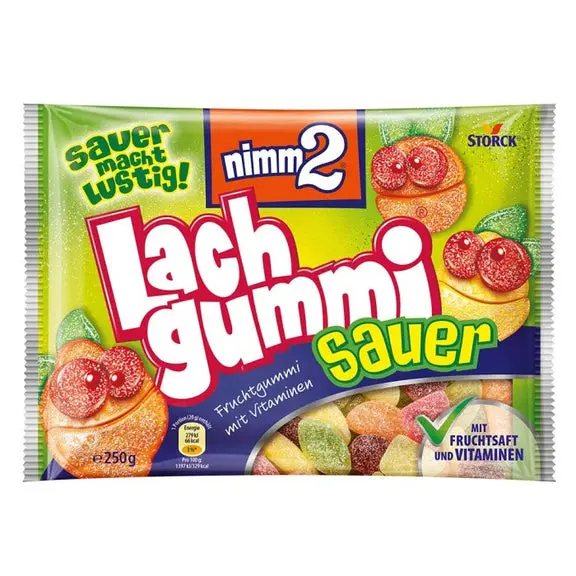 NIMM2 Bombone SMILEGUMMI SAUER 100g