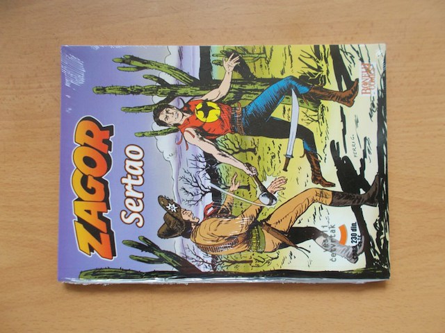 ZAGOR VC BR. 105 - SERTAO *NOVO*