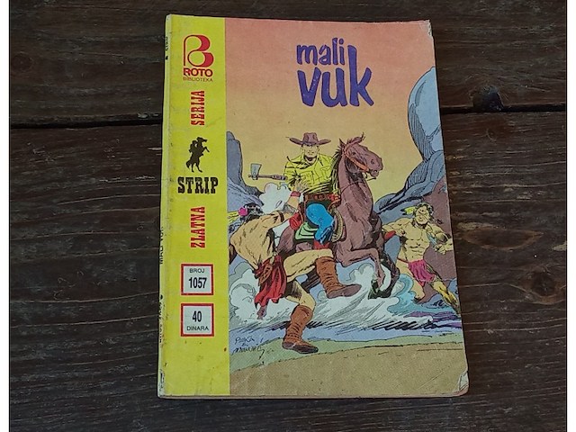 STRIP TEKS 1057 MALI VUK