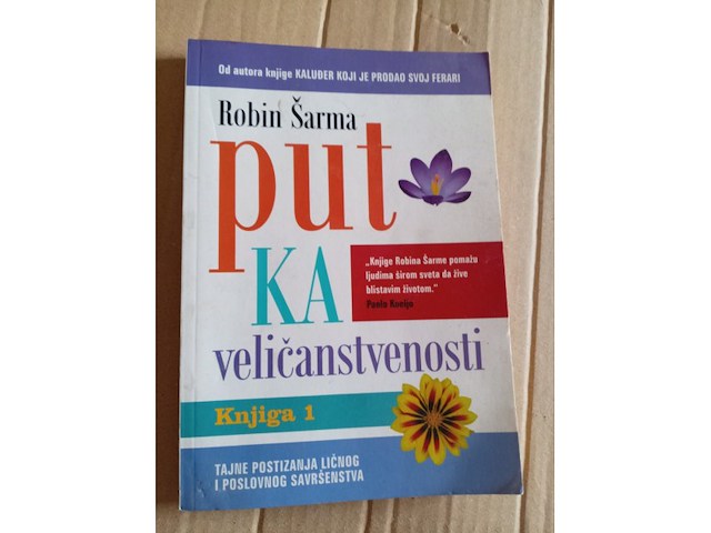 PUT KA VELIČANSTVENOSTI, Robin šarmam 2013