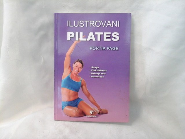 Ilustrovani pilates Portia page držanje tela snaga