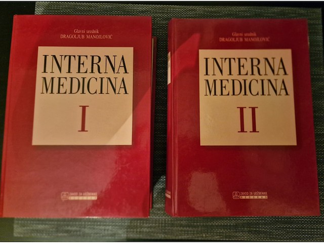 Interna medicina, Dragoljub Manojlović, I-II