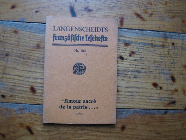 LANGENSCHEIDTS FRANZOSICHE LESEHEFTE HELF 104