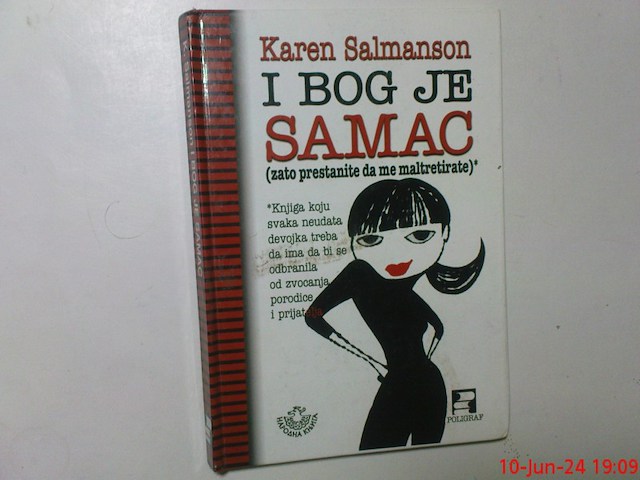 KAREN SALMANSON  - I BOG JE SAMAC