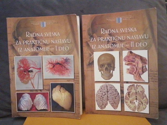 RADNA SVESKA ZA PRAKTIČNU NASTAVU iz ANATOMIJE 1-2 2023