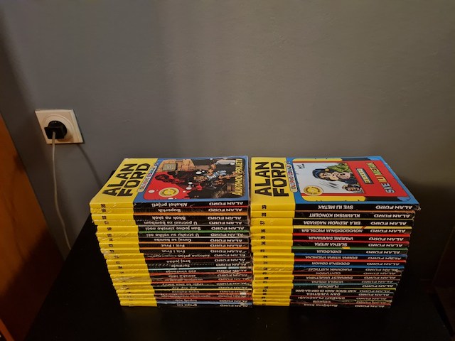 Alan Ford Color Media - Kolorno izdanje 1-41 (komplet)