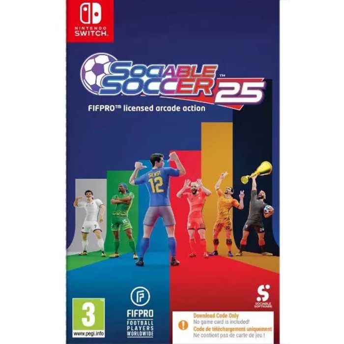 SWITCH Sociable Soccer 2025 (Code in a box)