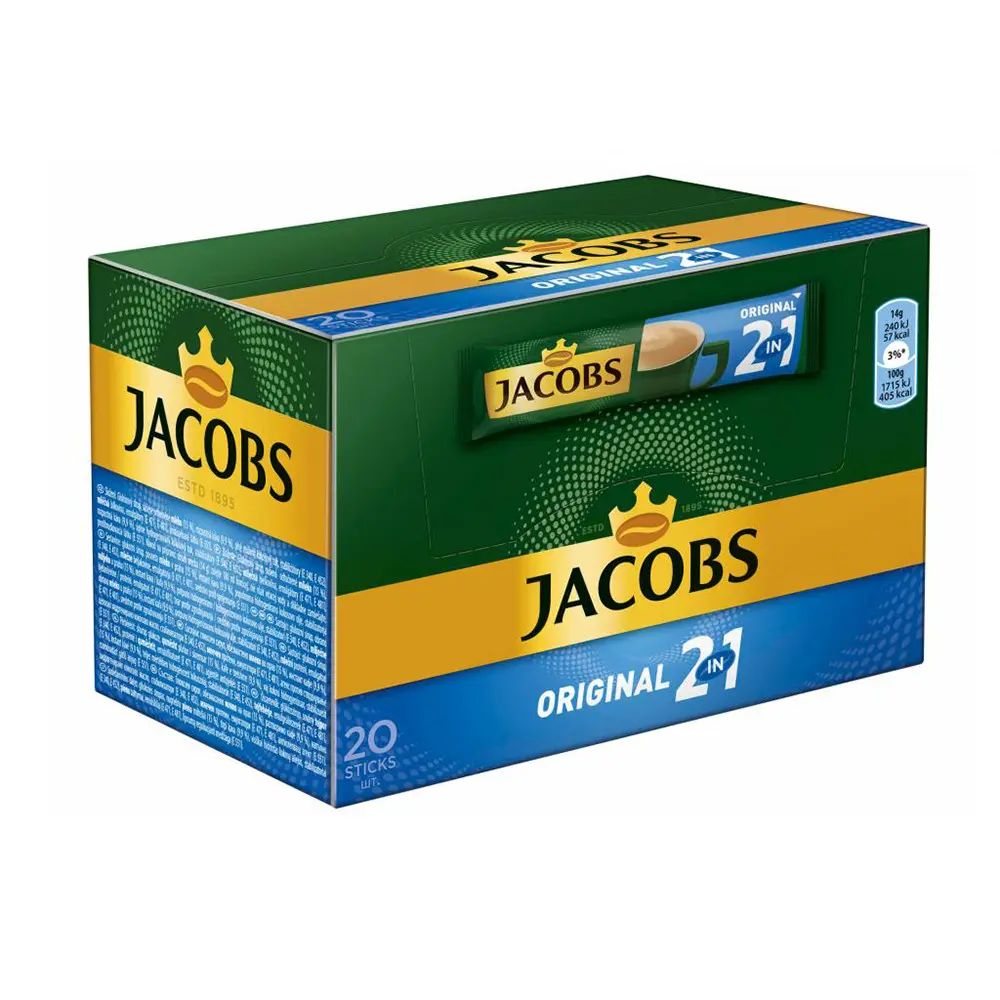 ЈACOBS 2u1 kutiјa 20p 280g