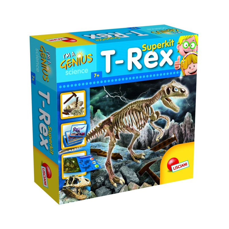 MALI GENIJE SUPER KIT T REX LISCIANI