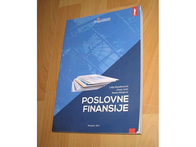 POSLOVNE FINANSIJE SINGIDUNUM NOVO