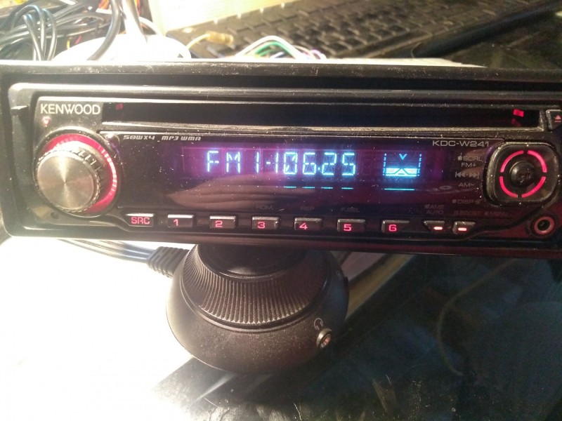 kenwood kdc-w241 - radio aux cd mp3