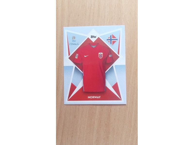 Liga nacija Topps sličica broj 209