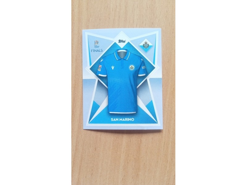Liga nacija Topps sličica broj 214