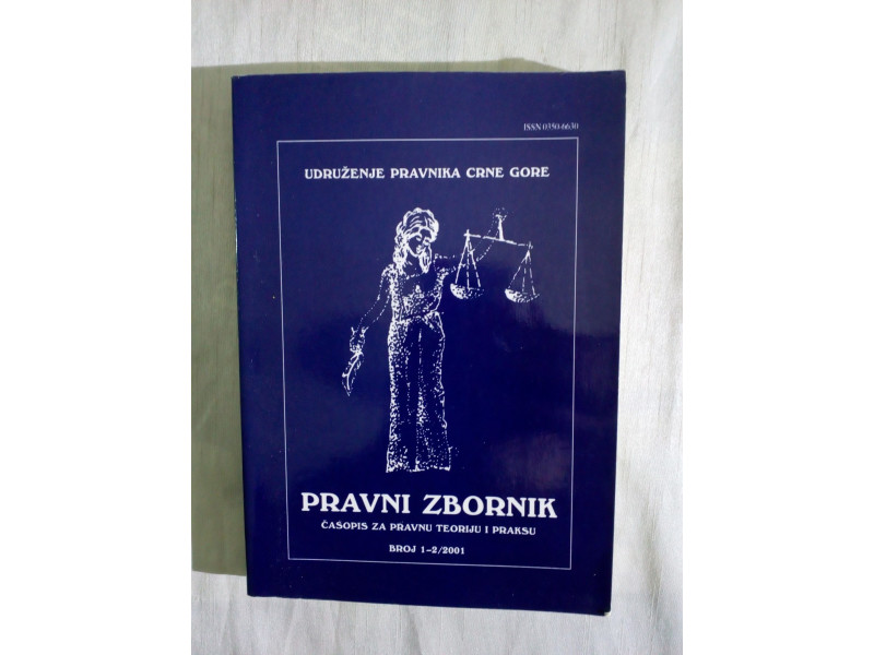 Pravni Zbornik Br.1-2/2001