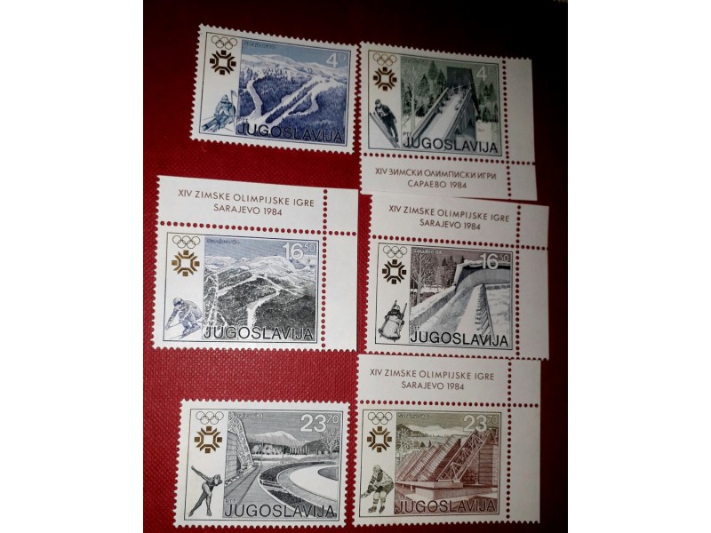 YU 1984 MNH Sarajevo