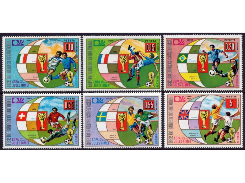 Guinea Equatorial 1973. Fudbal